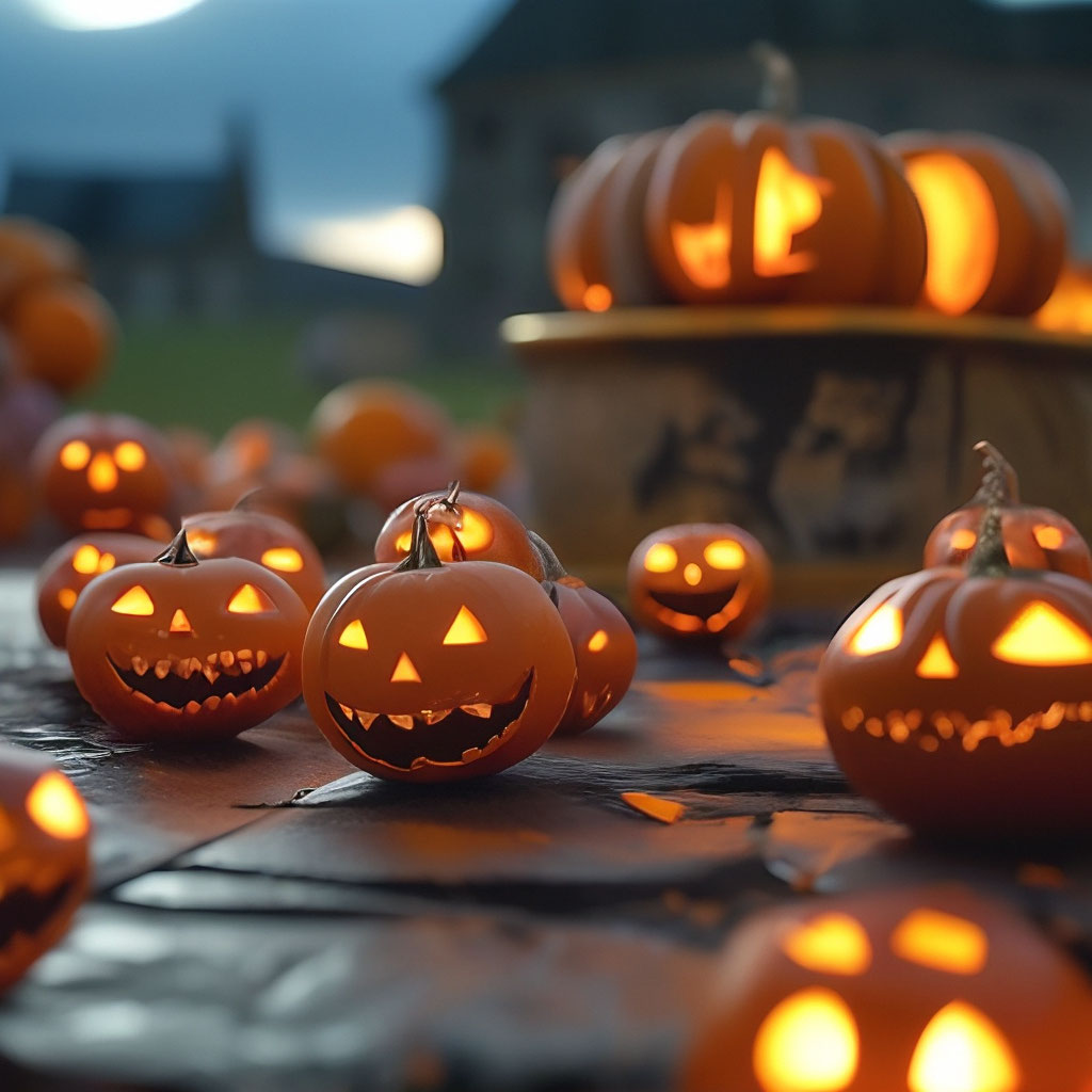 "Halloween, best quality, 32k, professional photo, high resolution ...