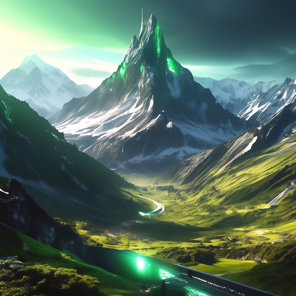 "Mountain landscape, 4k, realistic, beautiful, professional photo, high ...