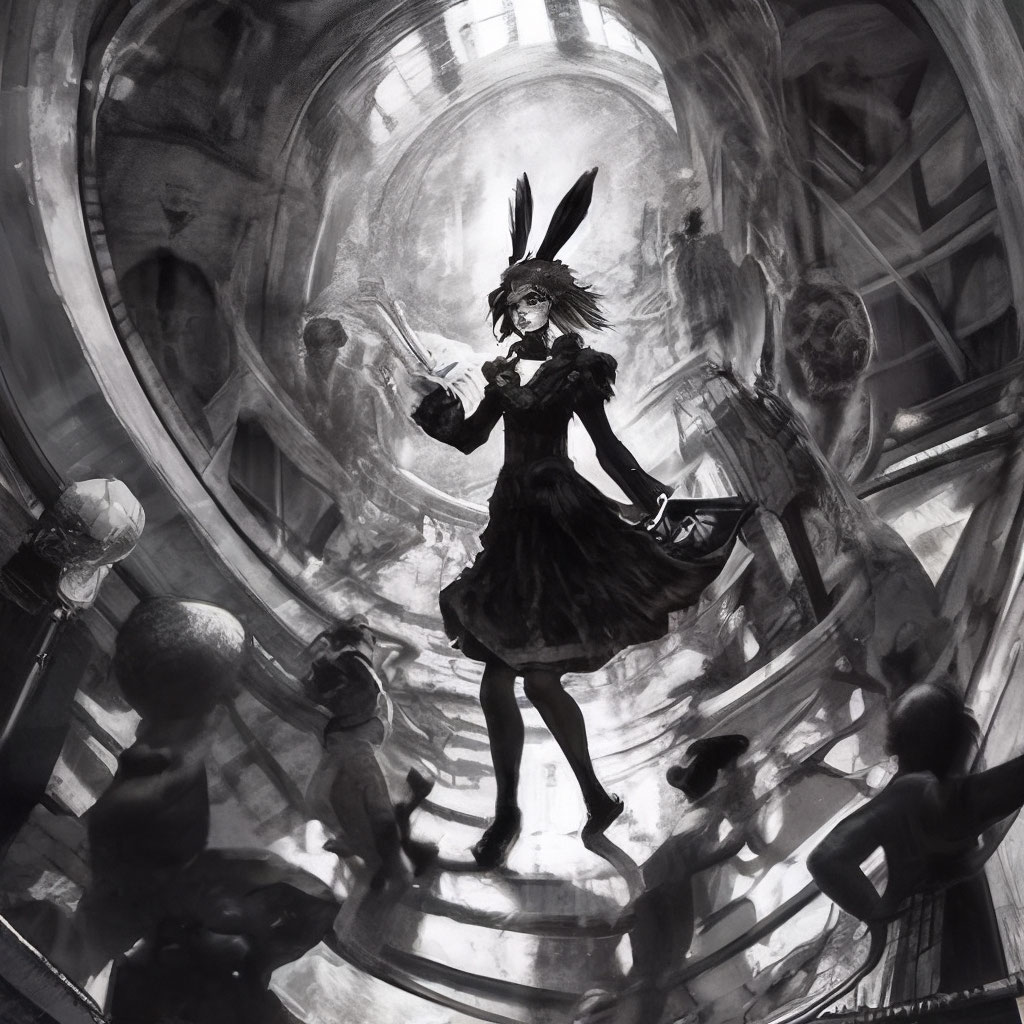 Falling down the rabbit hole. private dance. a lot of different things ...