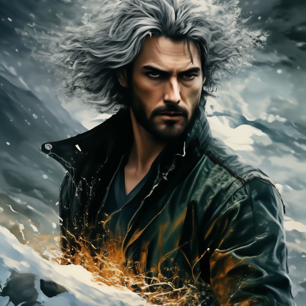 "Watercolor,ink,retouching,detailed drawing,botanik art blizzard in the ...