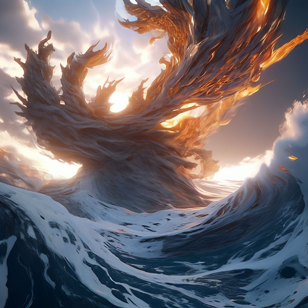 "Creation of the world: an ancient force rises from the depths of ...