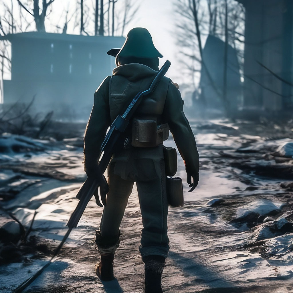 "Stalker shadow of chernobyl armed stalker with 4k anomaly" — image ...