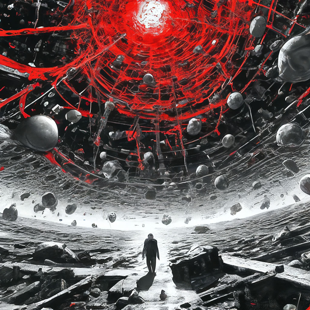 "I want to destroy this sinful world, boundless decayed cosmos, oil ...