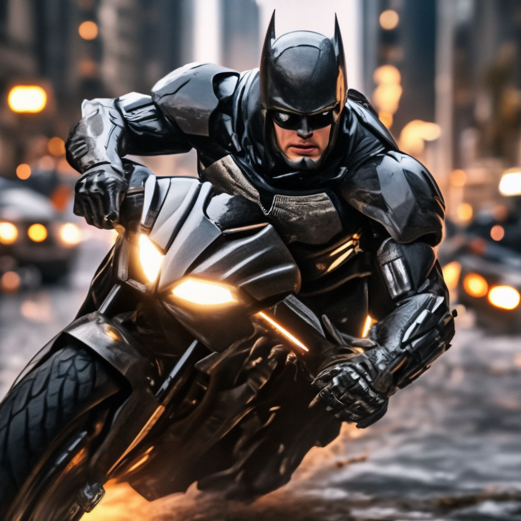 "Batman: Zack Snyder Style Motorcycle Chase (The Flash, 2023)" — image ...