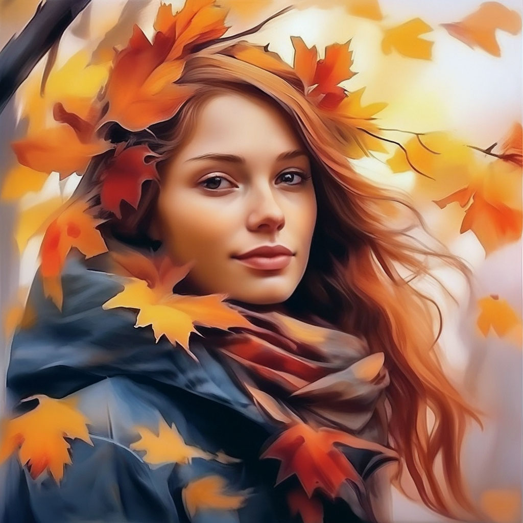 "I get drunk from the spicy smell of leaves, and I don't hide my face ...