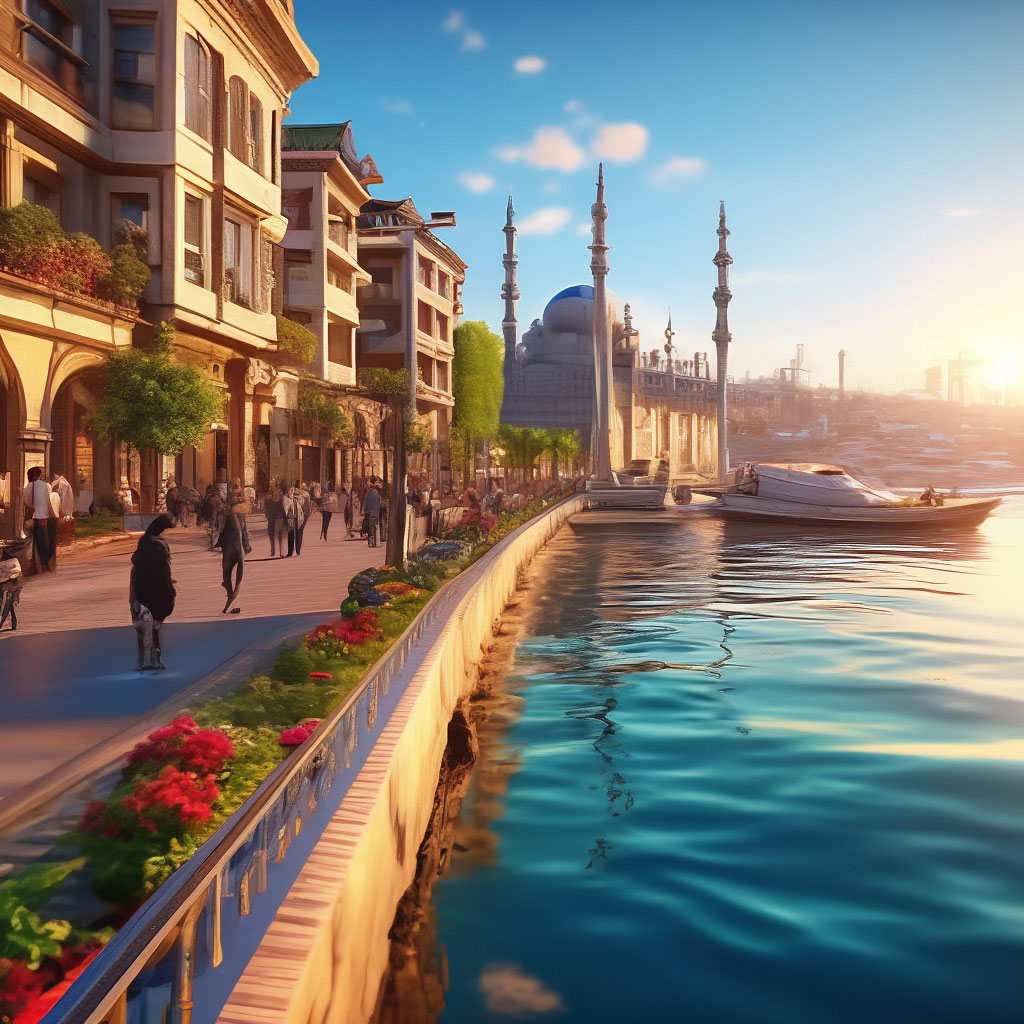"YAZH🍁 live photography, early morning, embankment, sunny istanbul in ...
