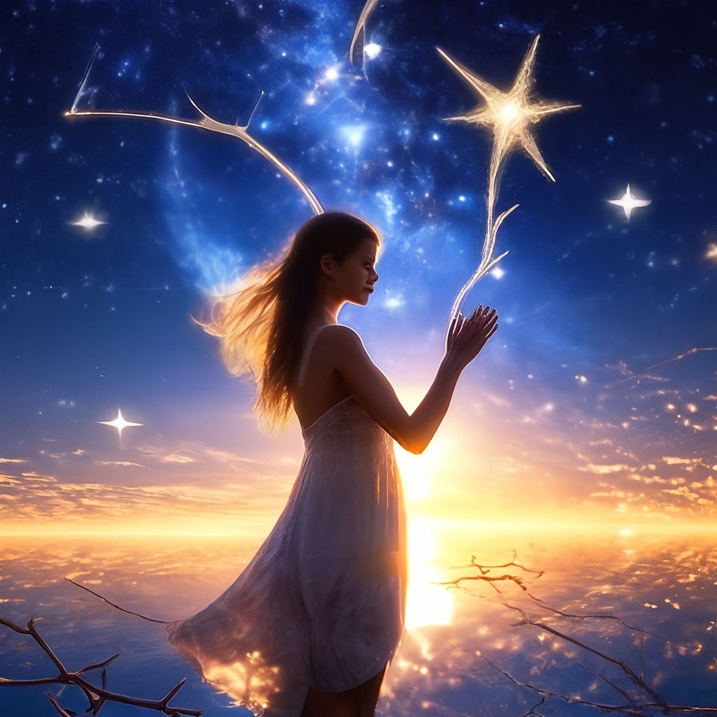 "Through the thorns to the stars along the path of the Milky Way in the ...