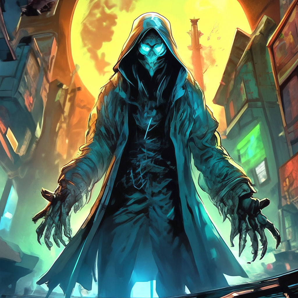 "A scary character from an urban horror legend , the most mystical ...