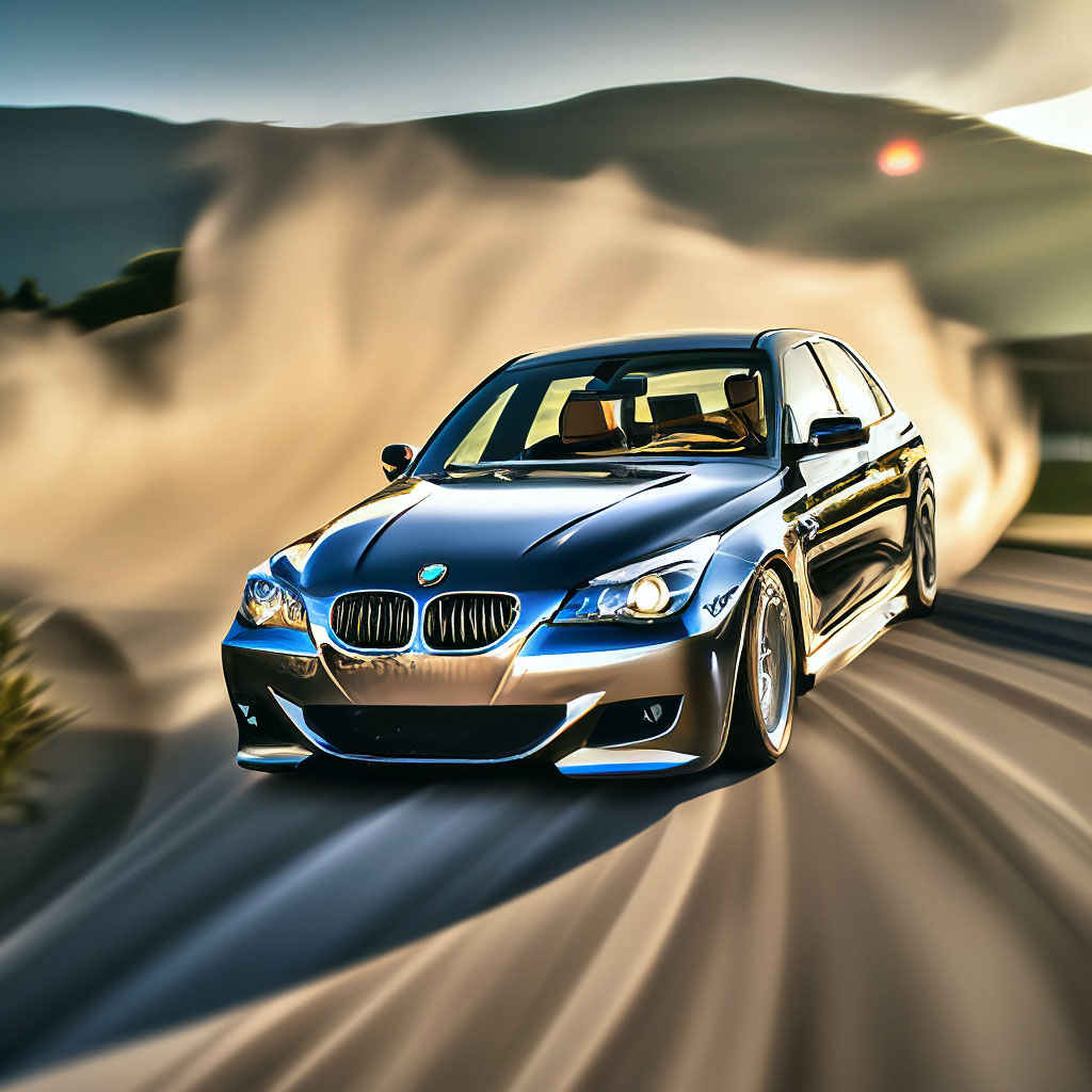 "BMW E60 drift, aesthetically pleasing, beautiful, realistic ...