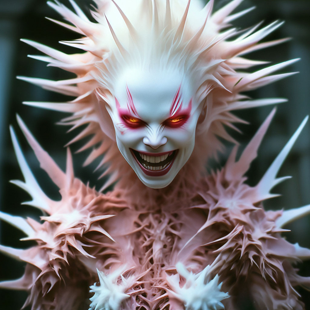 "@Irina T. 🐦⬛ an albino flamingo woman, a toothy monster, a body in ...