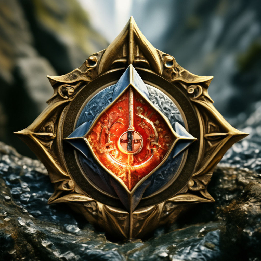 "The Elementals logo" — image created in Shedevrum
