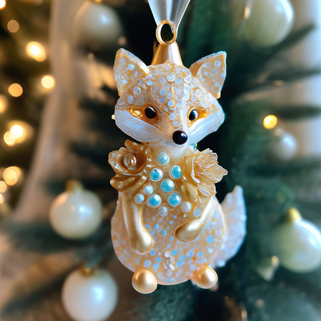 "🎄 for @eva_foxes12 Filigree Christmas tree toy made of molten glass in ...