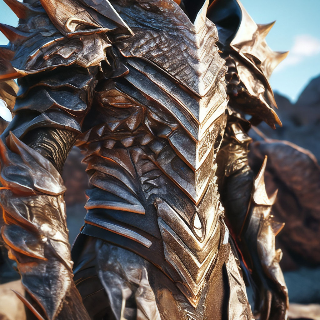 Armadura De Dragón Skyrim