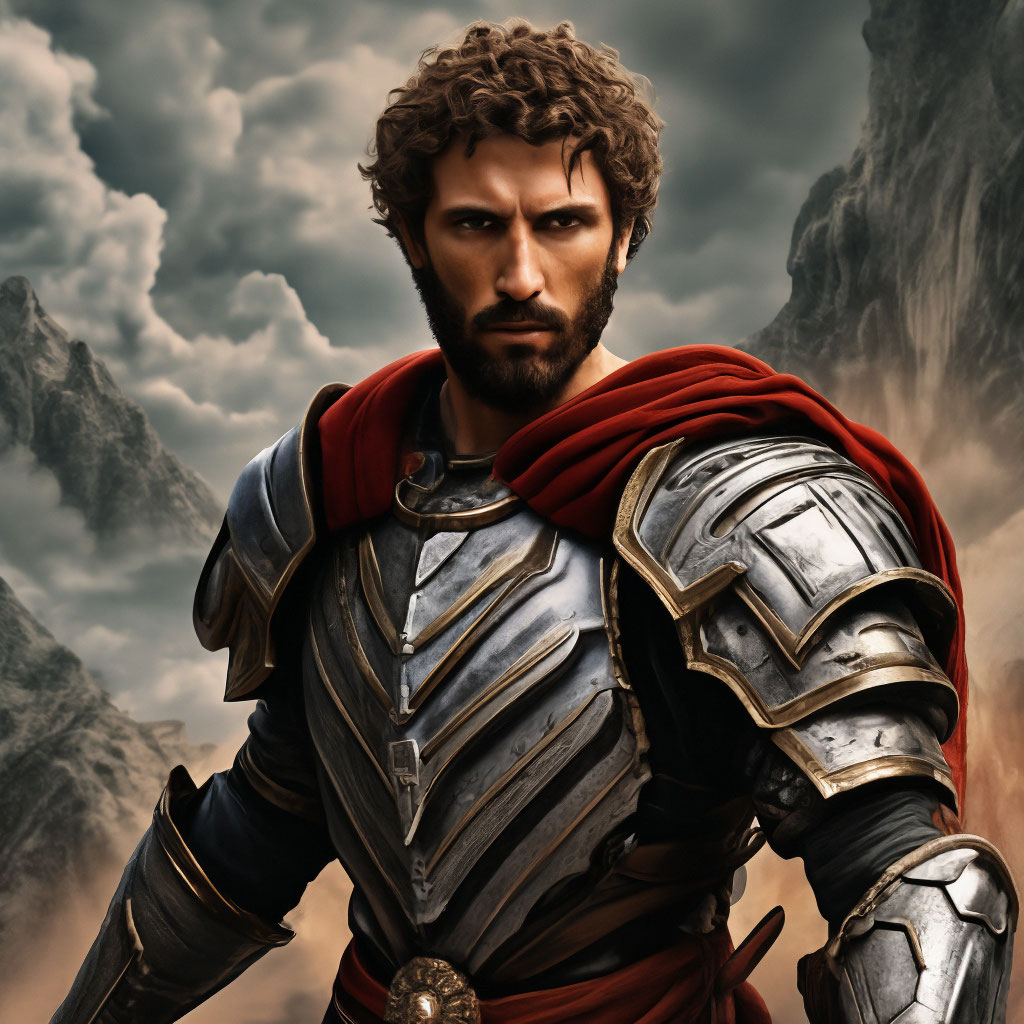 "Longinus Centurion Day" — image created in Shedevrum