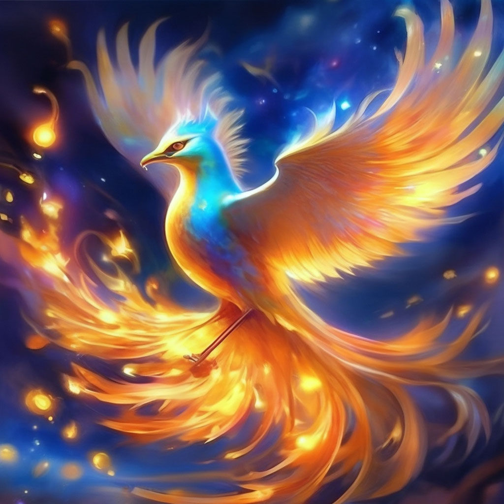 "In a wonderful country. On Earth, or on the Moon A miracle bird has ...