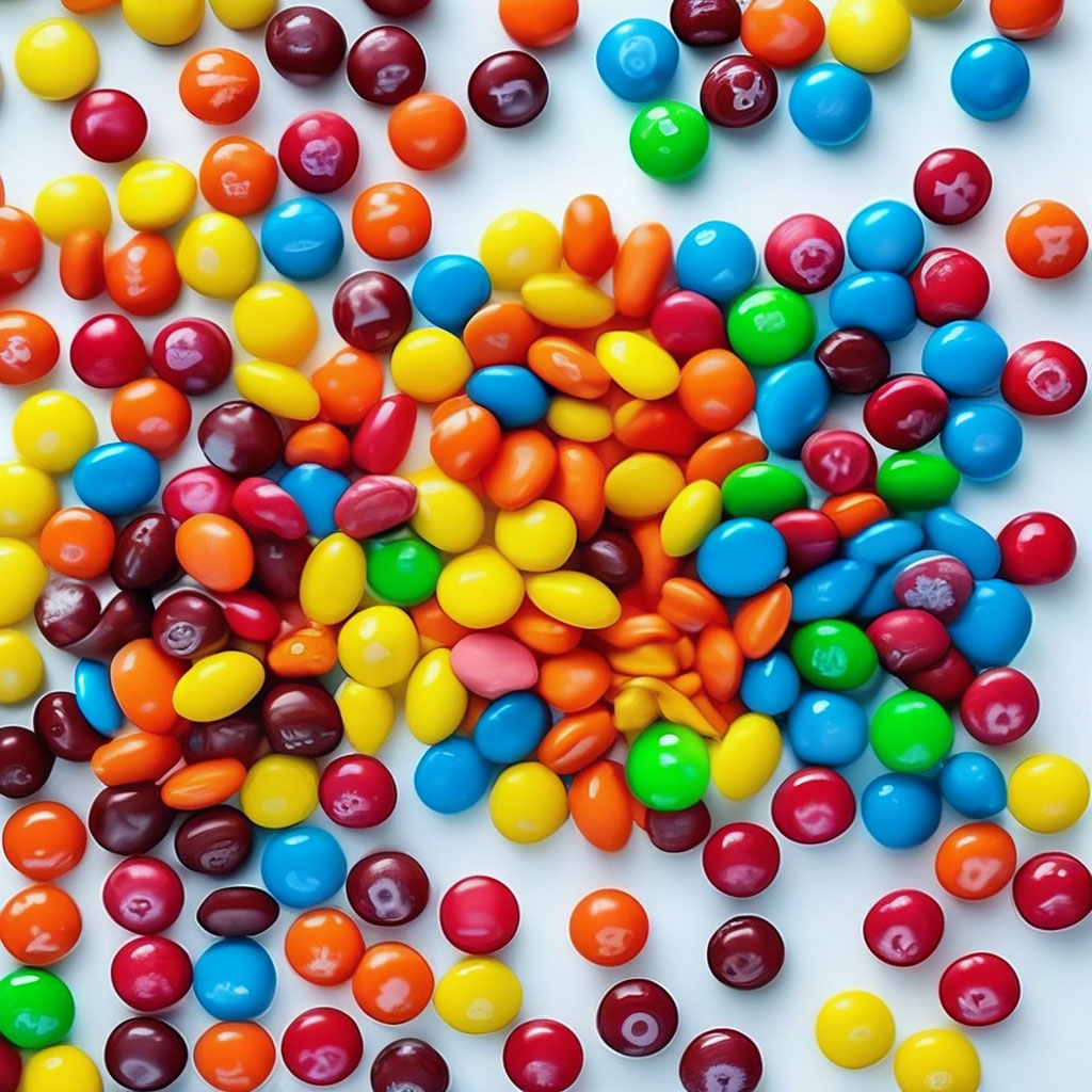 "Packaging m&ms color on white background realistic photo" — image ...