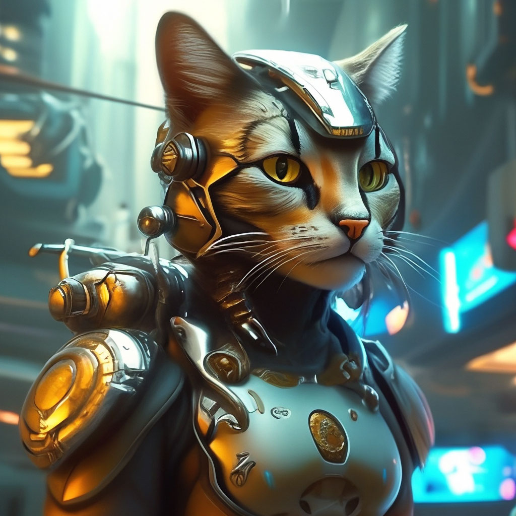 "Cat ant man" — image created in Shedevrum