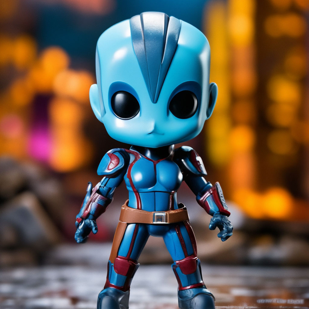 "Nebula marvel comics toy Nebula Guardians of the Galaxy, action figure ...