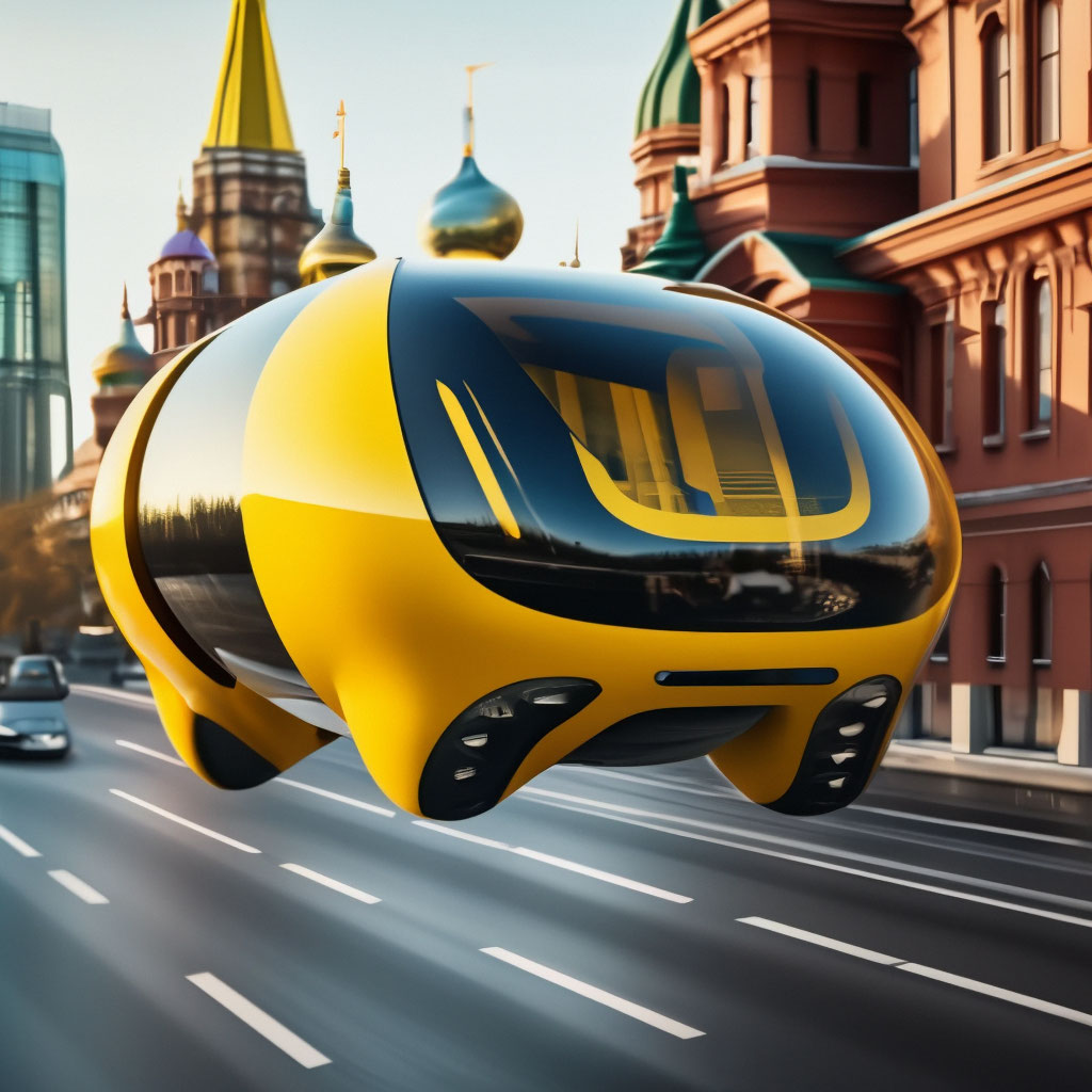 "#Moscow#taxi flying aero capsules#mobile capsules flying in the city# ...