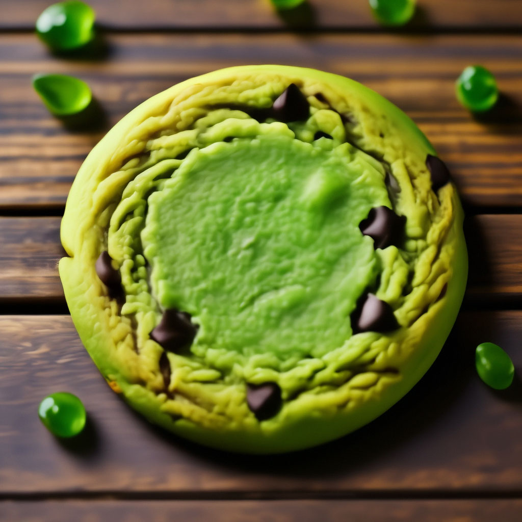 "Green!cookie" — image created in Shedevrum