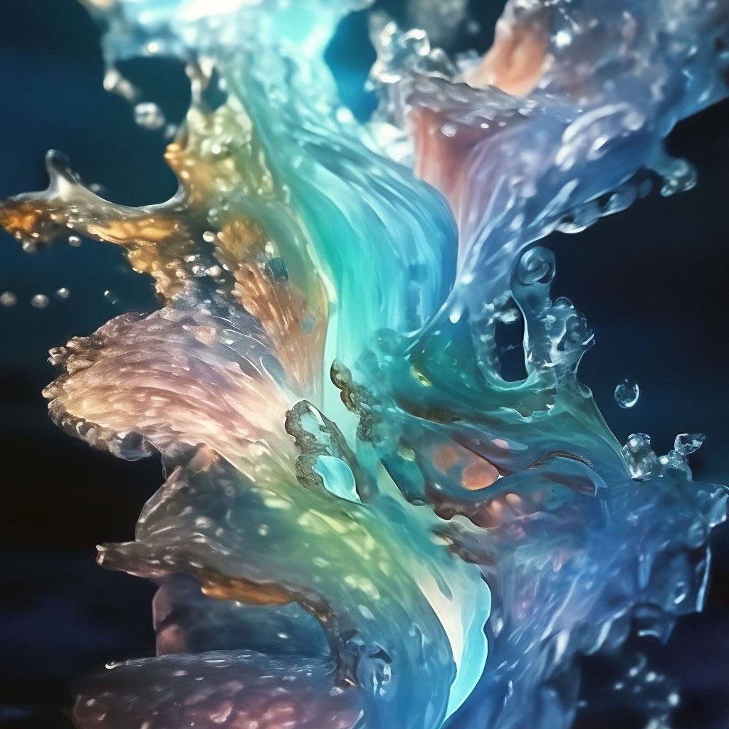 "Water is alive aesthetically pleasing, beautiful, realistic ...