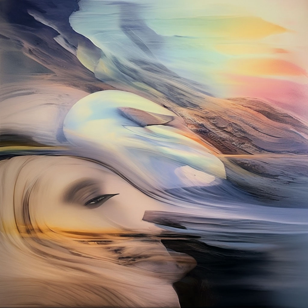 "Drawing pastel colors, pencil, retro, ink, double exposure, layering ...