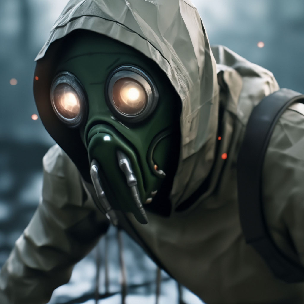 "The Snork from Stalker" — image created in Shedevrum