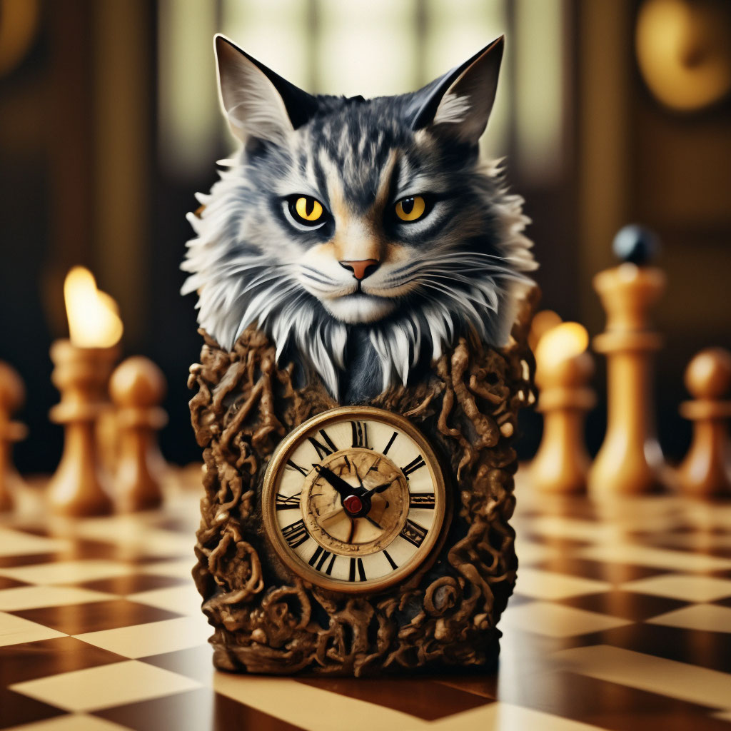 "Provocative audacious very detailed beautiful magic cuckoo clock of ...