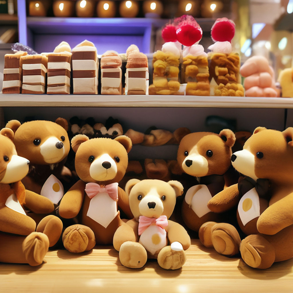 "Stories of Plush Valley: A Sweet Tour *————————* The bears hesitated ...