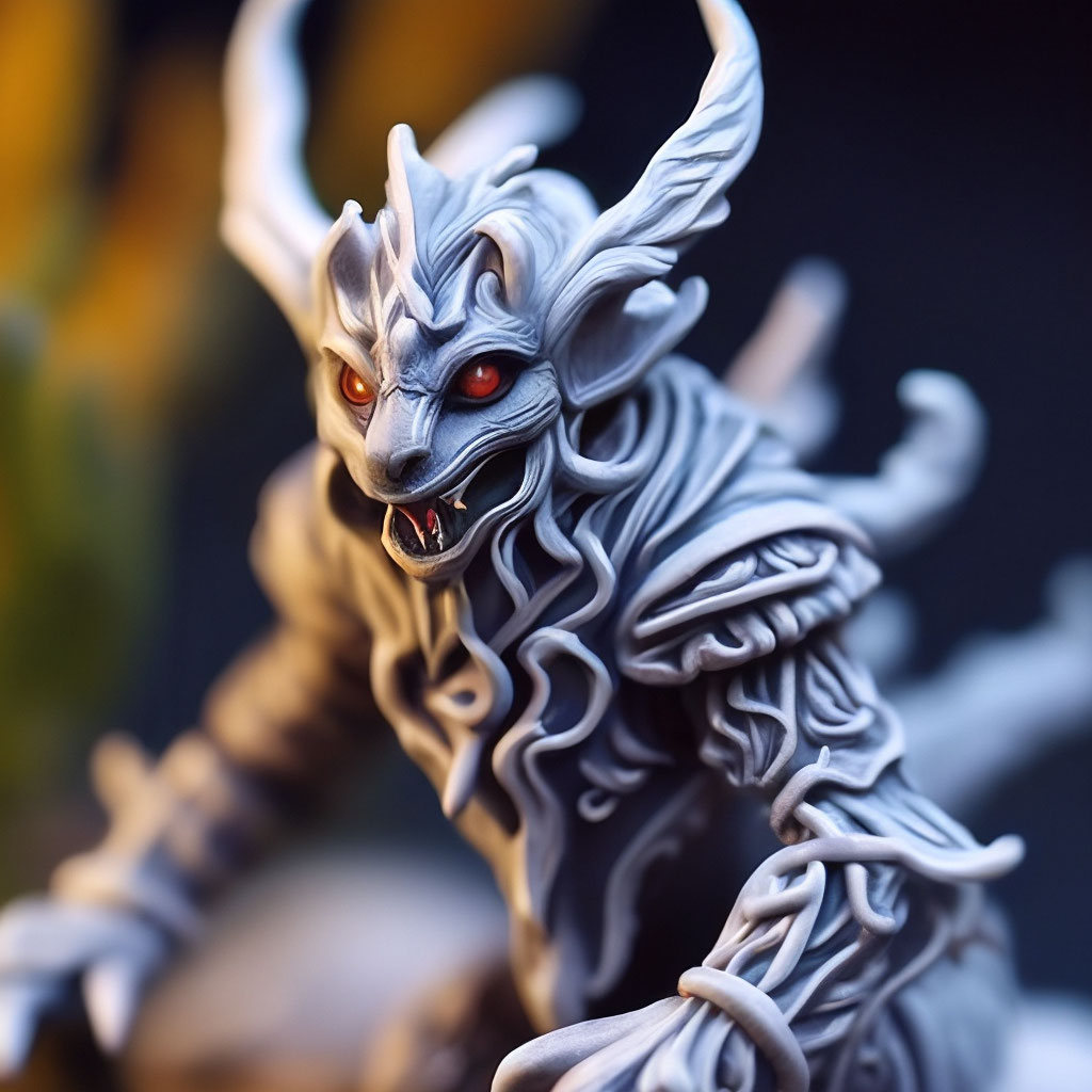 "🔮 Miniature made of polymer clay, figurine made of polymer clay in the ...