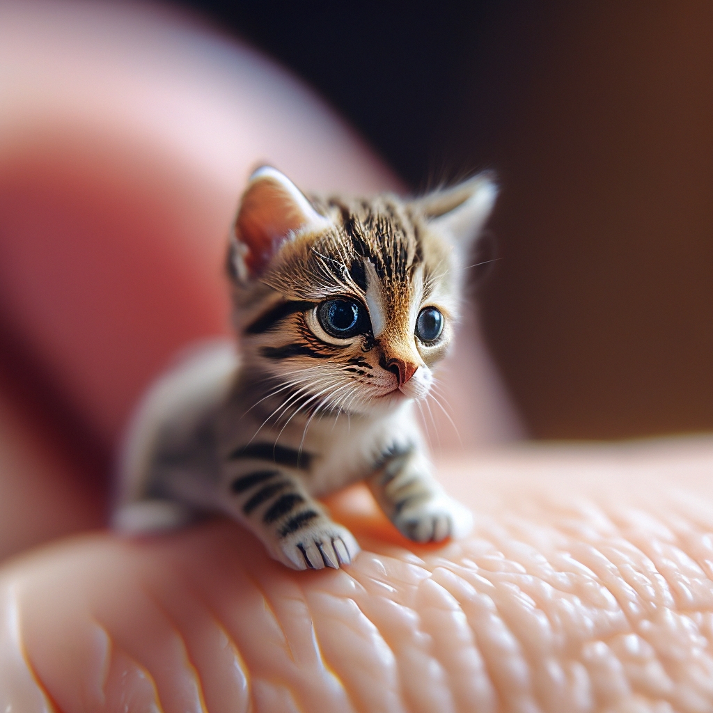 "I shrunk my cute beautiful cat! Micro small beautiful cute cat the ...