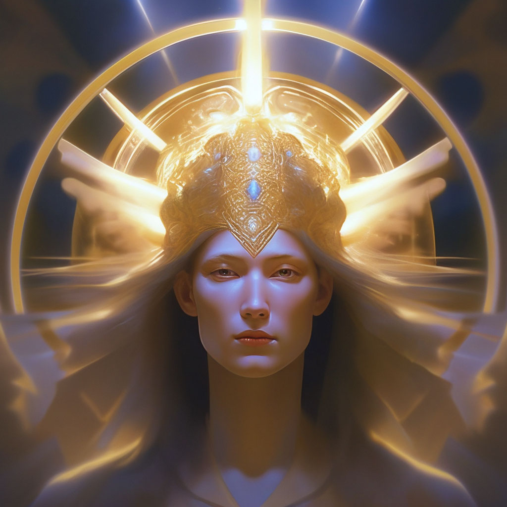 "A new round of human evolution. a beautiful face. incomprehensible ...