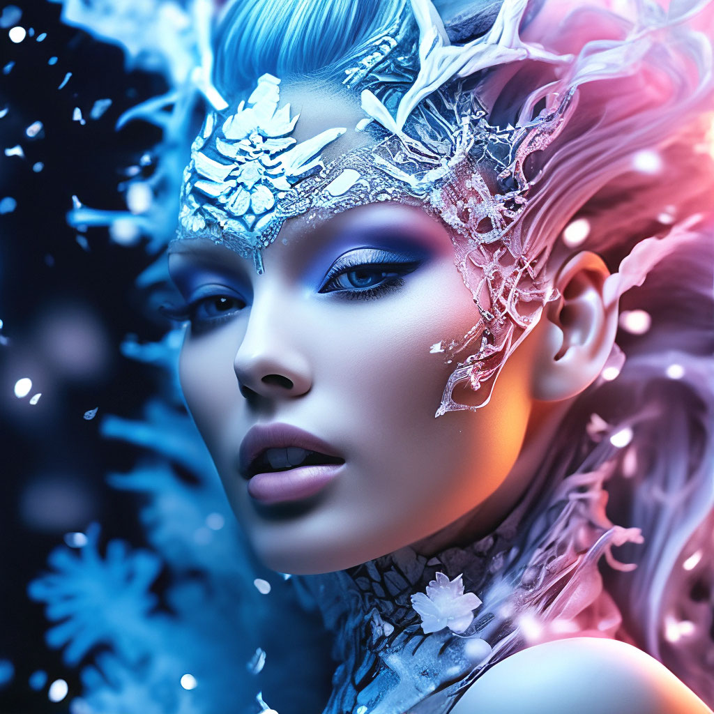 "The cover of a glossy magazine. realistic, high quality, detail ...