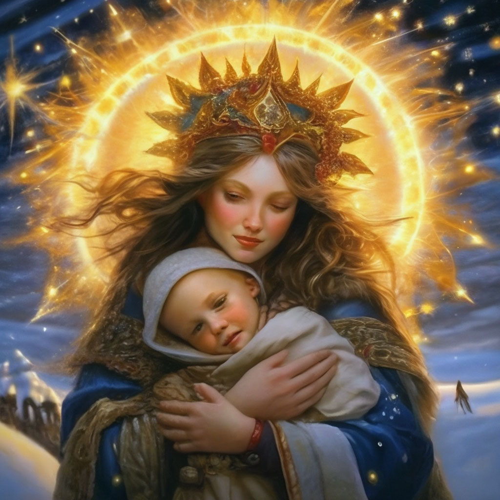 "Kolyada: December 21/25 — winter solstice/solstice — daylight begins ...