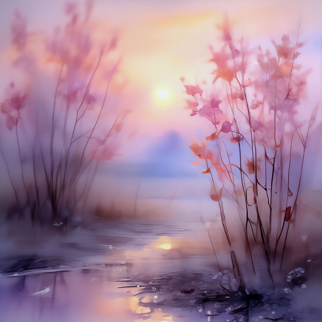 "Delicate watercolor, light pastel tones, hyperrealism, detailed ...