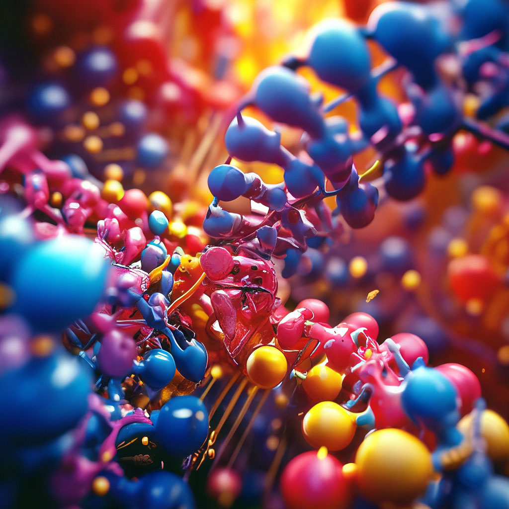 "DNA,cell,paints,connections,interesting,color photo,macro photography ...