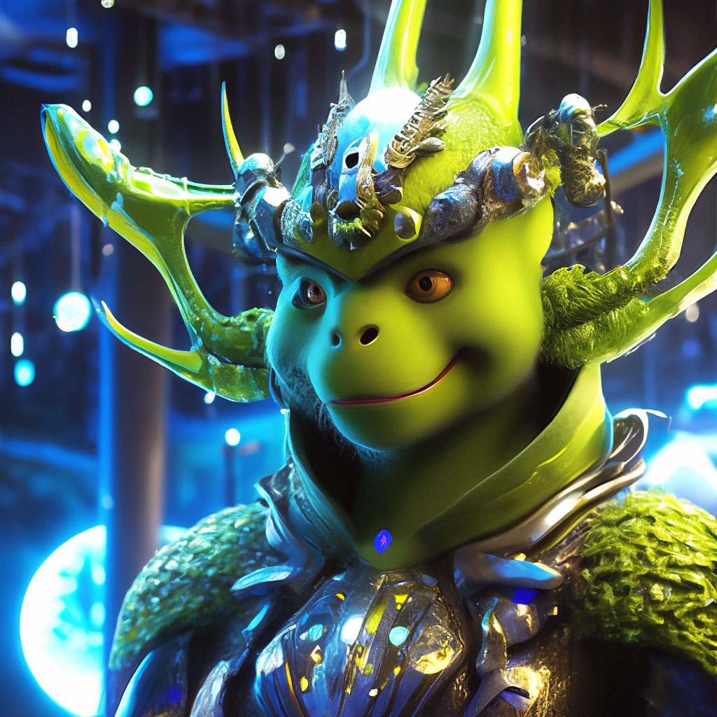 "Kigurumi shrek, beautiful, high detail, high resolution fantasy ...