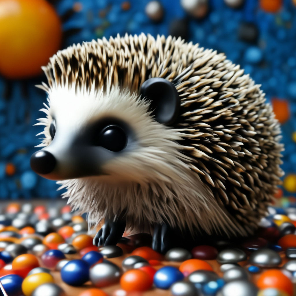 "The elegance of a hedgehog miro, terry gilliam, spots, silver ...