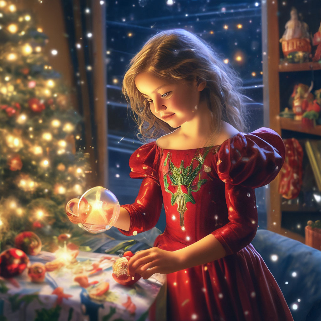 "Christmas Magic" — image created in Shedevrum