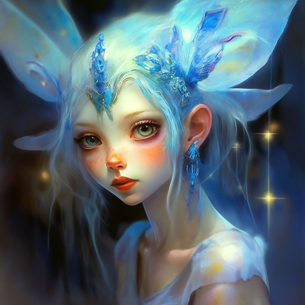 " portrait an ugly pixie creature in the style of forgotten friends ...
