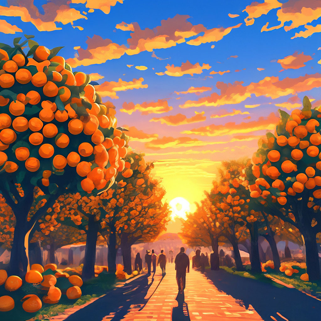 "Мандариновый город мандаринчиков 🍊 😃 tangerines everywhere tangerine ...