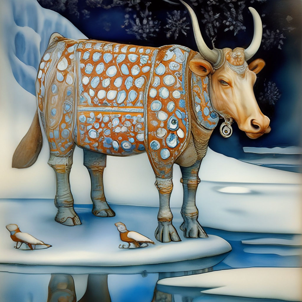 "Cow on ice ................................... " Nonsense zoology ...
