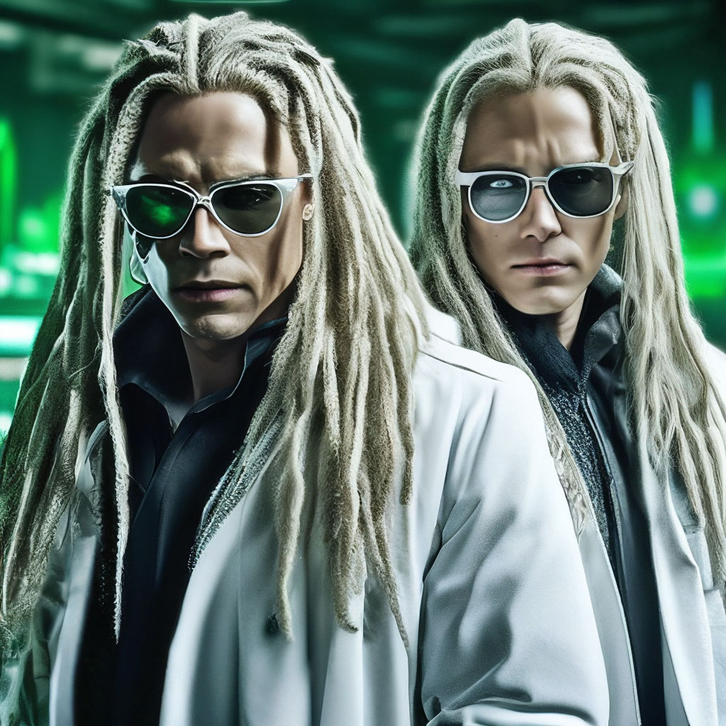 Witte Dreadlocks Matrix Matrix