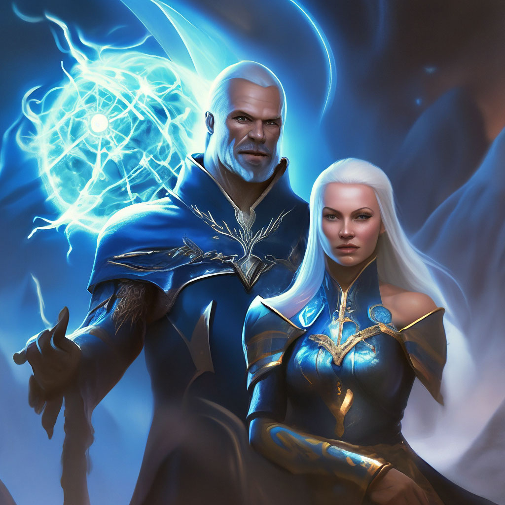 "Vladus and lenya" — image created in Shedevrum