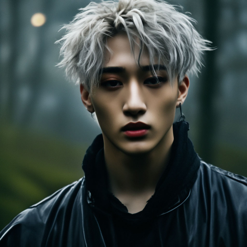 "Ban chan from stray kids" — image created in Shedevrum