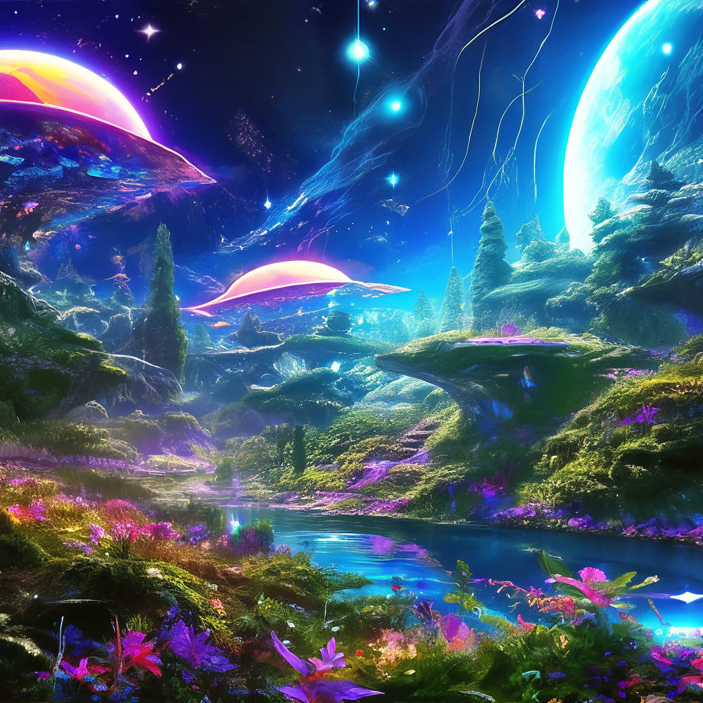 "Epic, fabulous, space, hyperrealism, microdetalization, surreal ...
