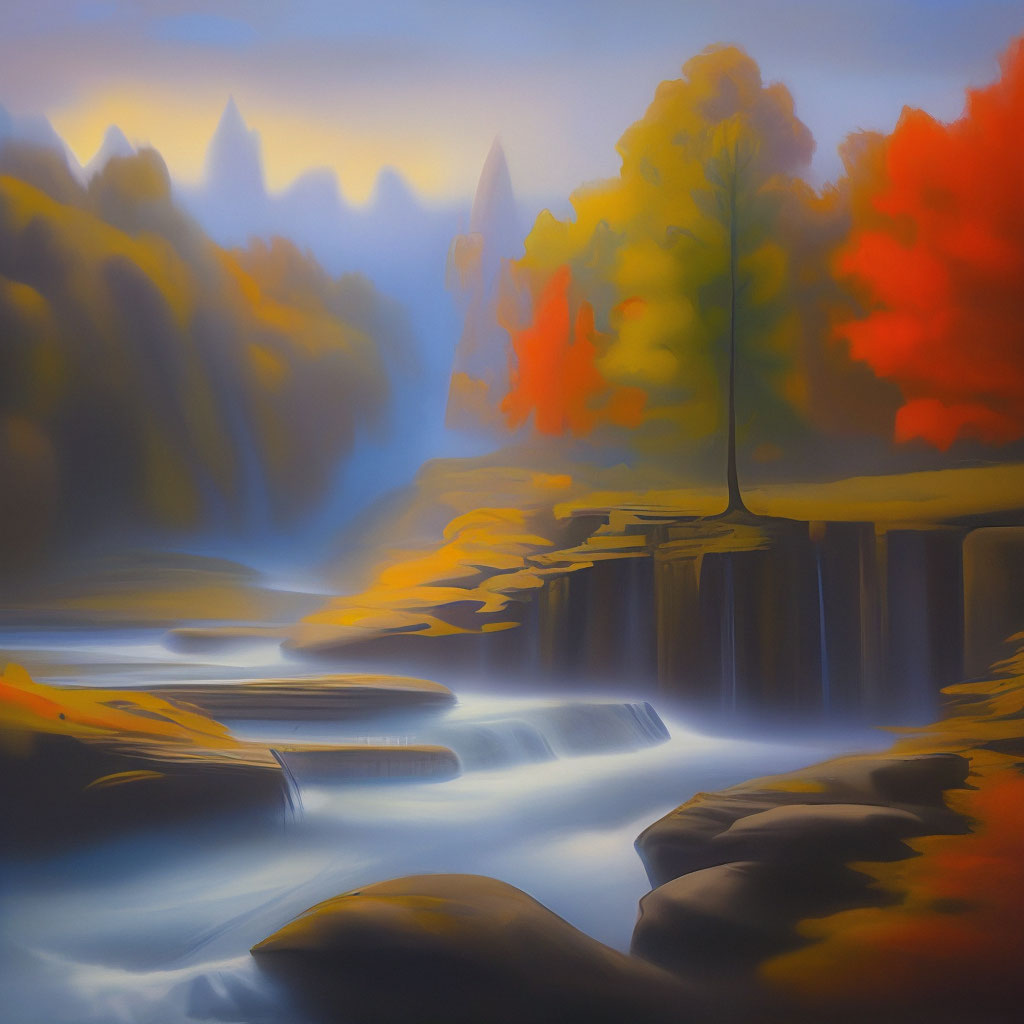 "Painting by steven lindon" — image created in Shedevrum