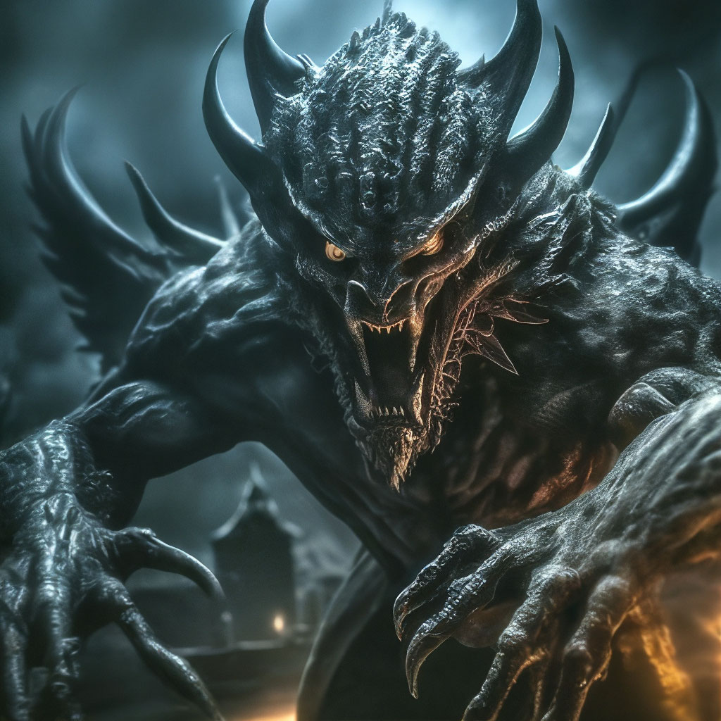 "Darkness,night,scary,vicious and aggressive creatures from the ...