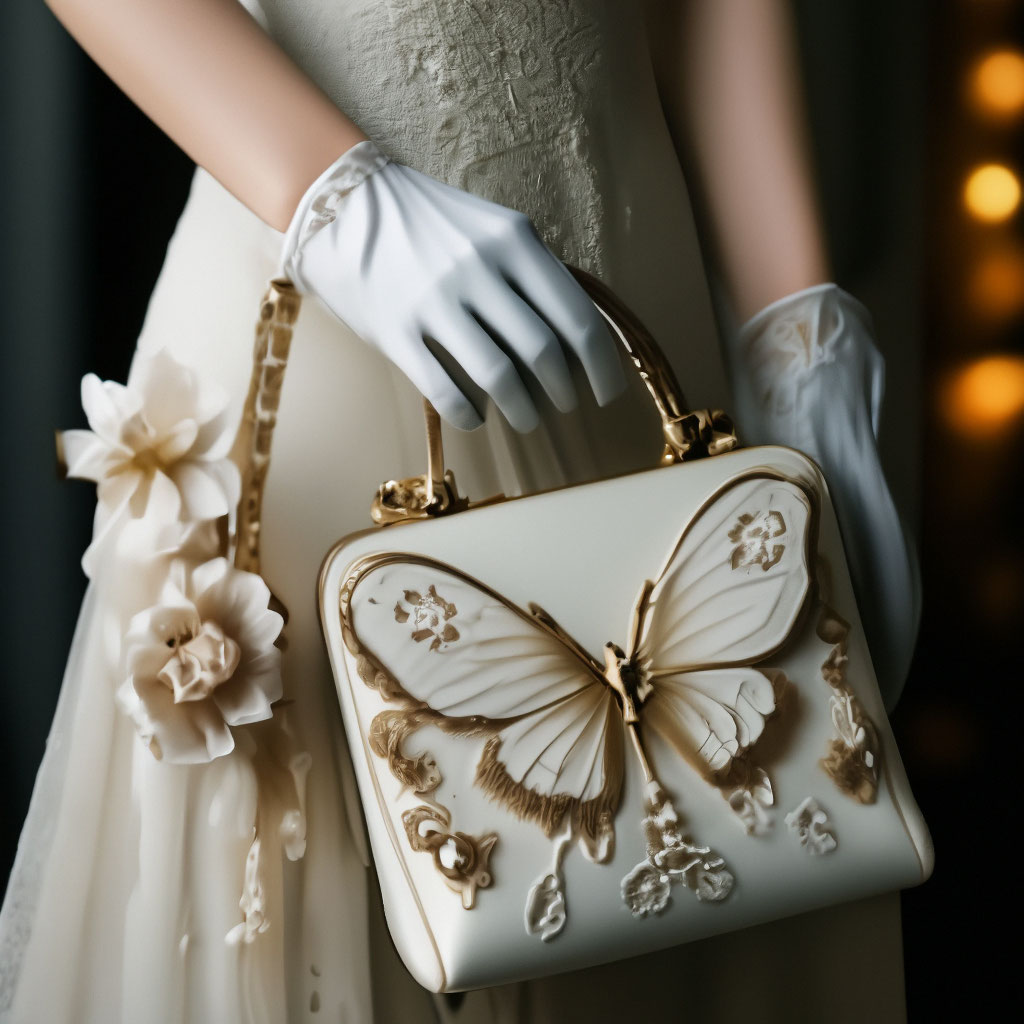 "Anthropomorphic butterfly, glamour, chic fashionable lace graceful ...