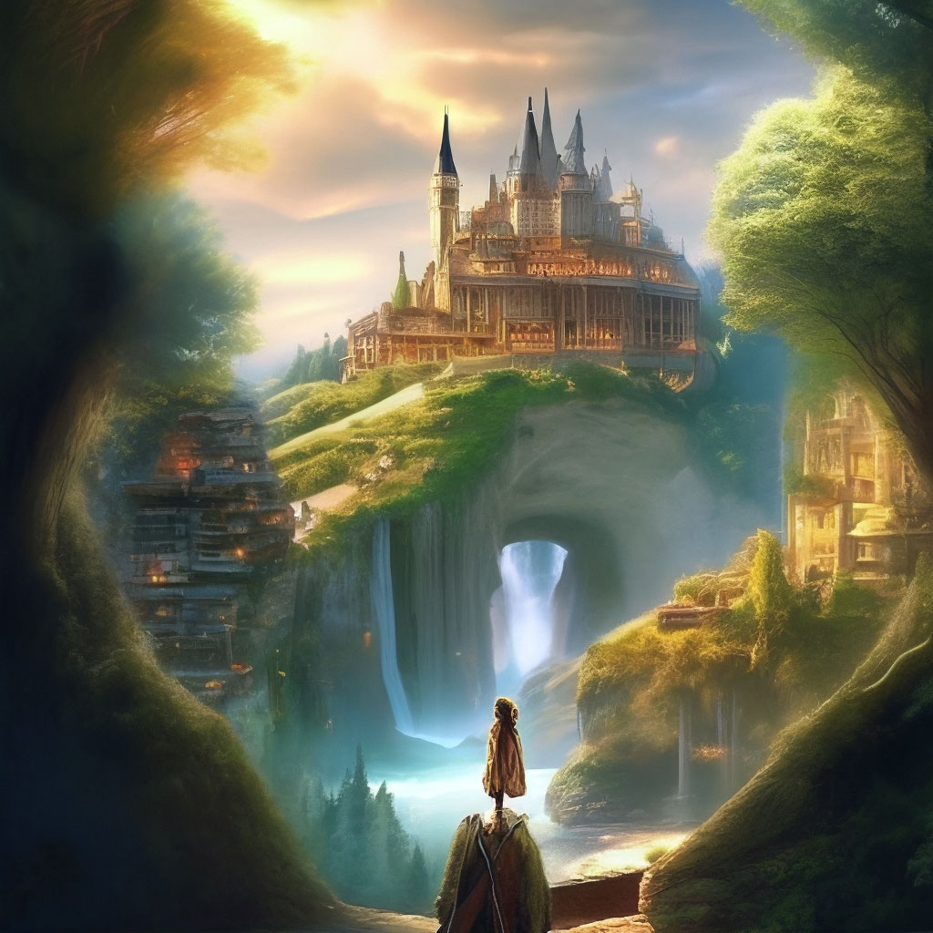 "Narnia is a magical land" — image created in Shedevrum